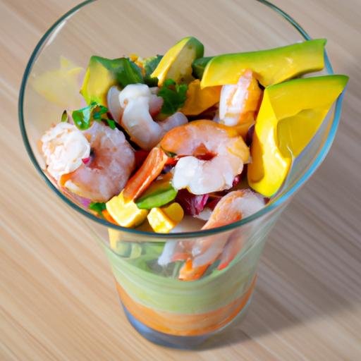 Coctel de marisco con mango y aguacate Thermomix – Recetario Thermomix ...